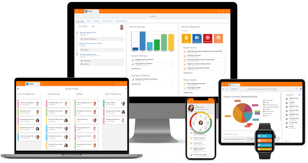 CAS genesisWorld - die Lösung für alle Kundenbeziehungsprofis